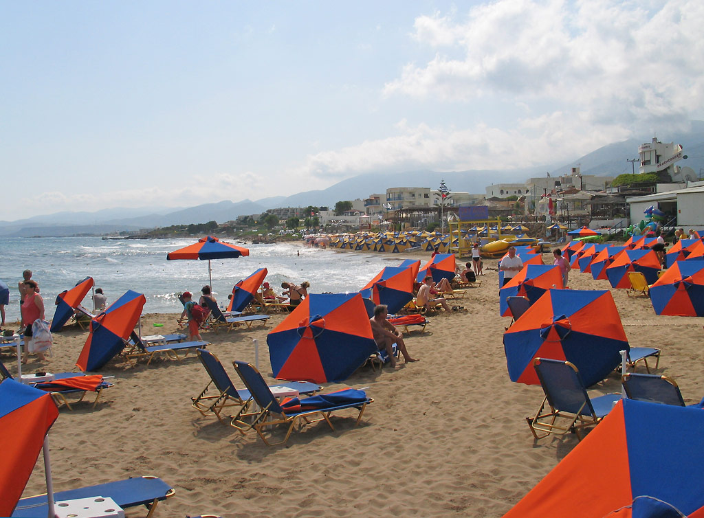 Stalis Ost Kreta. Hotels und Informationen, Fotos. Karten.