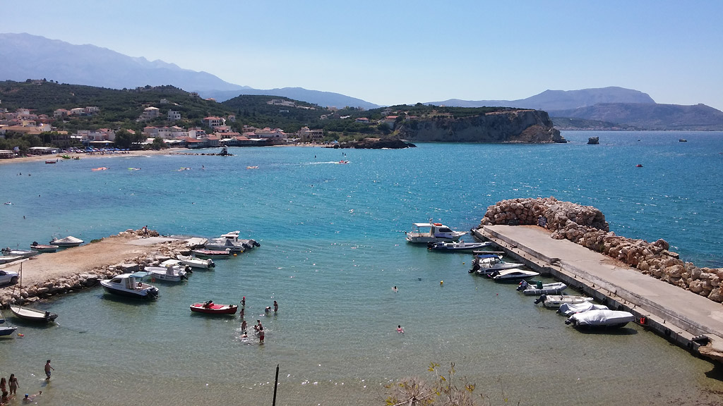 Almirida West Kreta. Hotels u. Apartments. Fotos mit Informationen