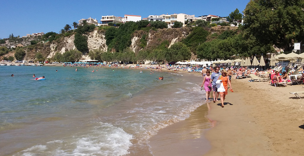 Almirida West Kreta. Hotels u. Apartments. Fotos mit Informationen