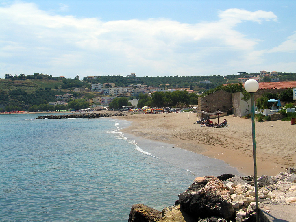 Kalives West Kreta. Hotels, Tipps u. Informationen. Fotos.