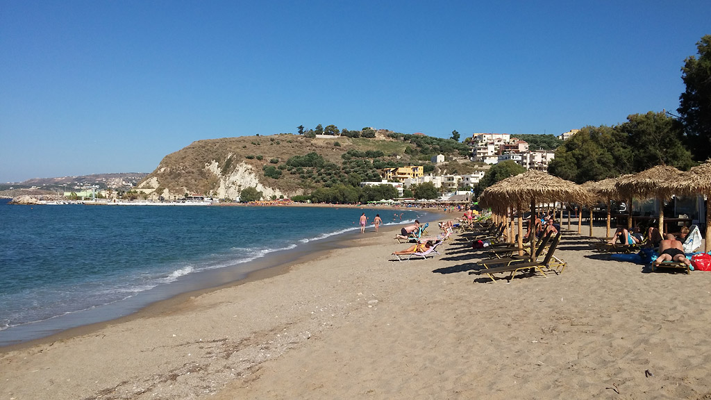 Kalives West Kreta. Hotels, Tipps u. Informationen. Fotos.