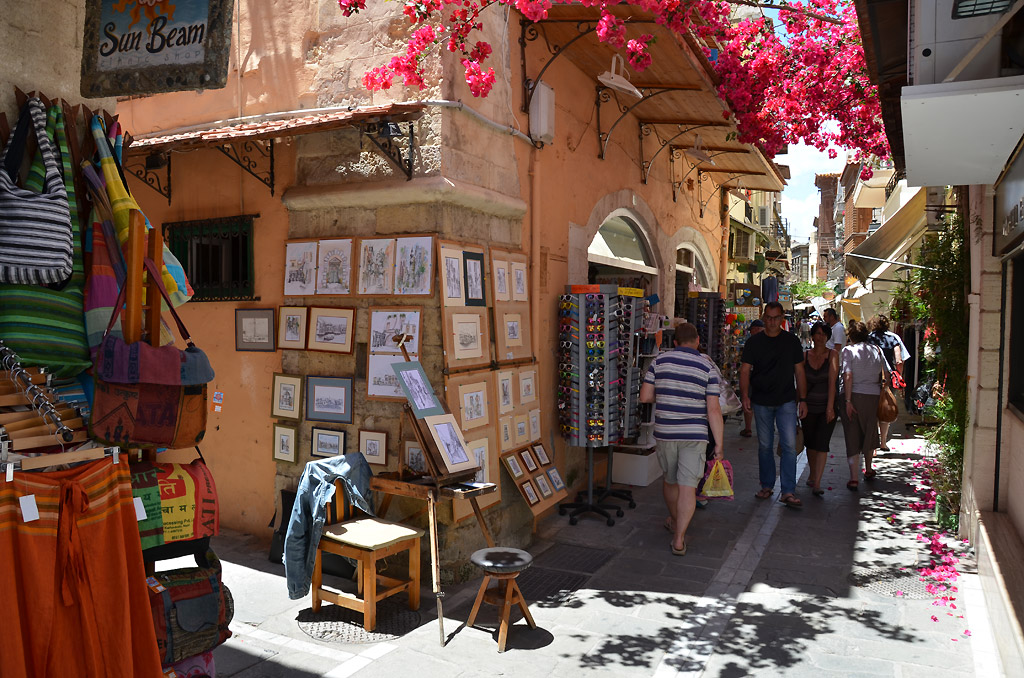 Rethymnon West Kreta. Hotels und Informationen, Fotos. Karten.