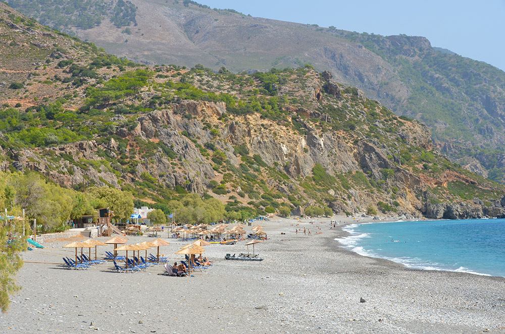 Sougia at South Crete. Hotels & Information