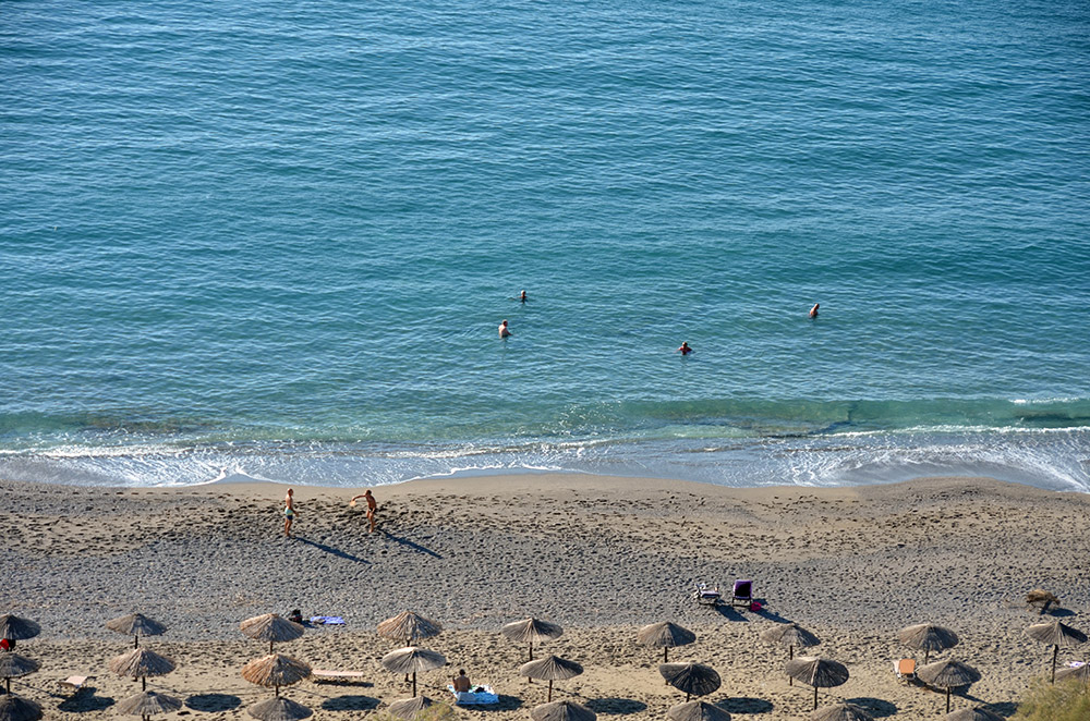 Komos Beach, Matala, Sandstrände Kretas, Top Strände Kretas