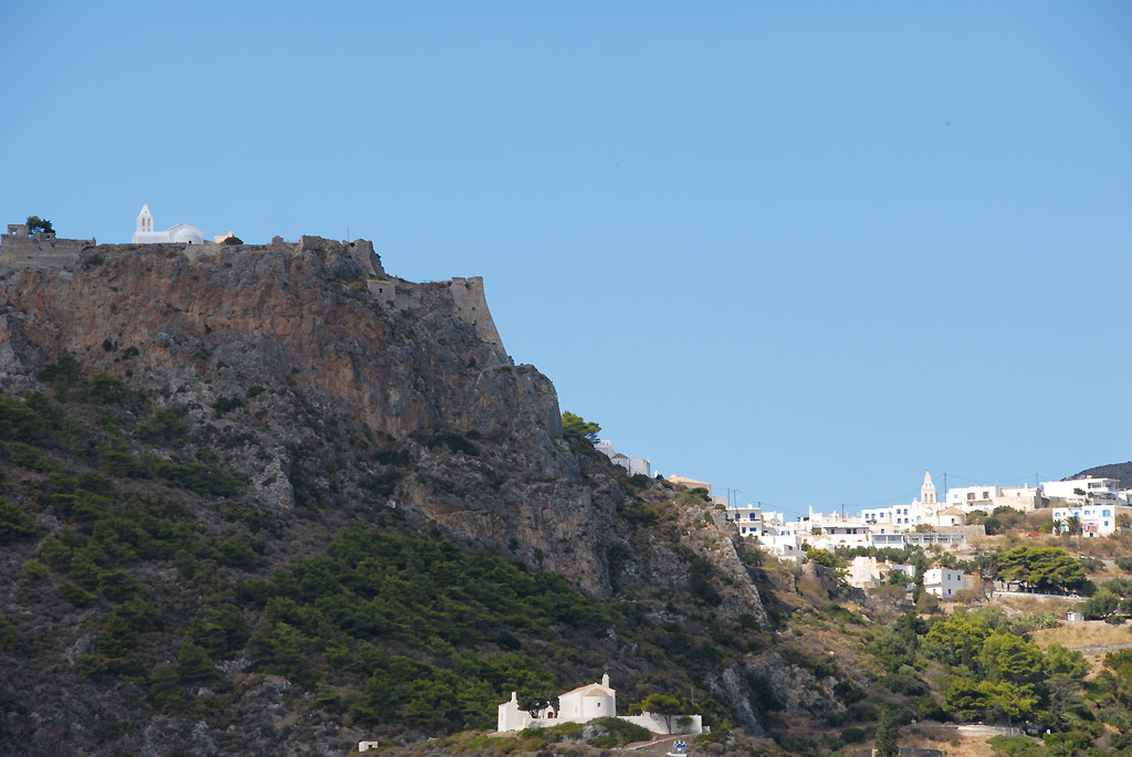 Der Ort Hora / Chora auf Kythira. Karte, Infos, Fotos und Tipps
