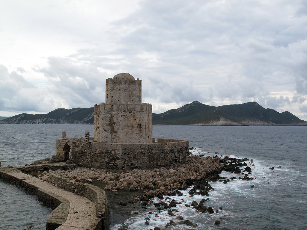 Methoni Peloponnes. Karte, Infos, Fotos und Tipps