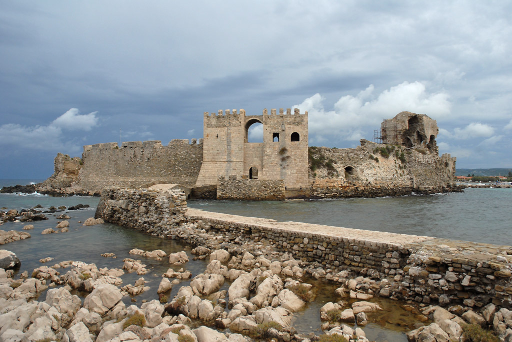 Methoni Peloponnes. Karte, Infos, Fotos und Tipps
