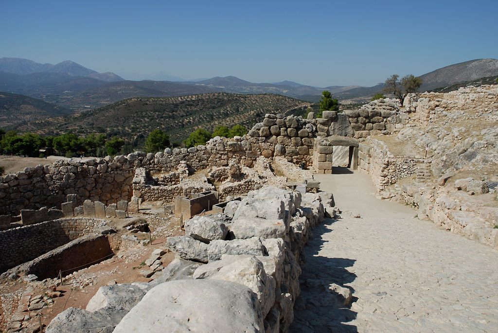 Mykene Peloponnes. Karte, Infos, Fotos und Tipps